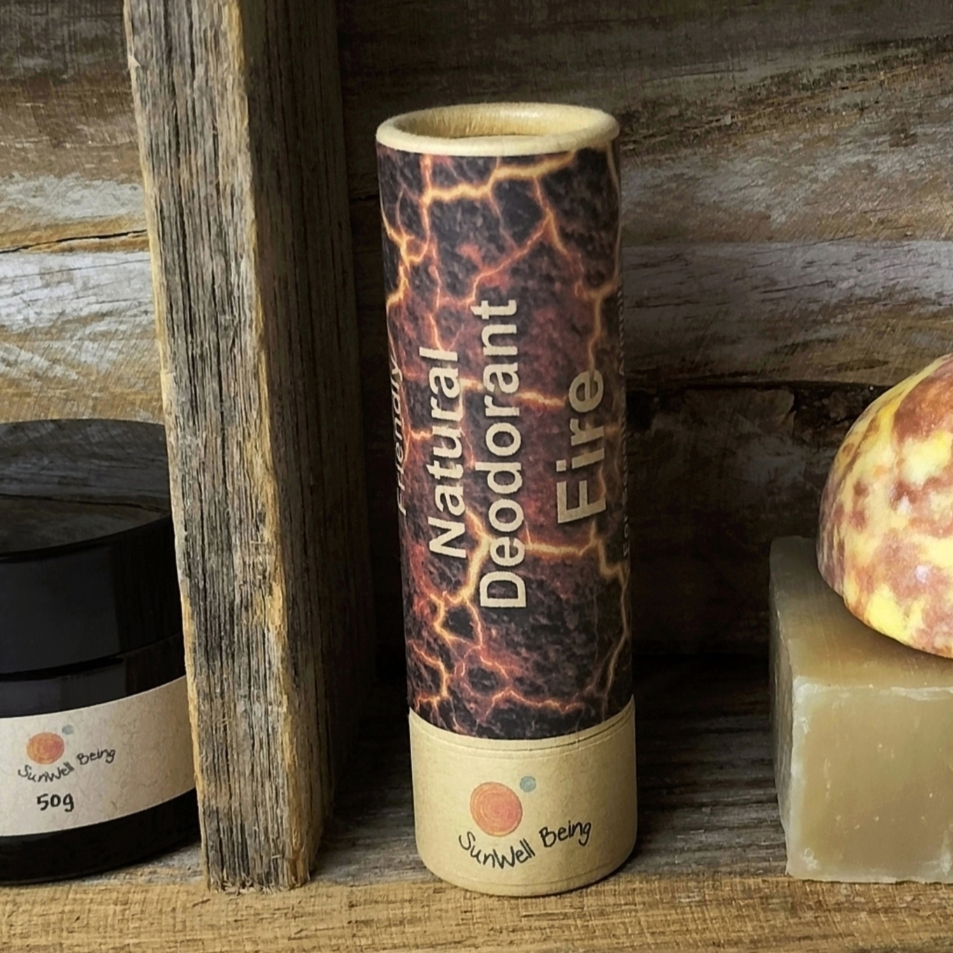 Eco Friendly Fire Element Natural Deodorant - SunWell Being